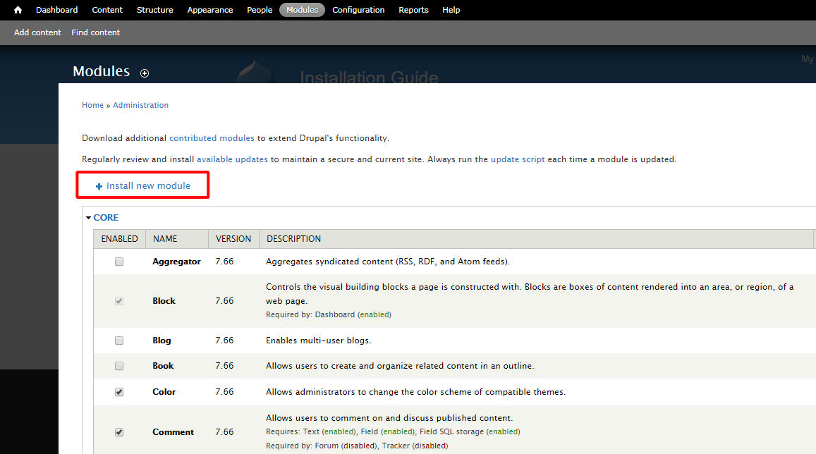 Drupal 7 Accessibility Enabler Installation Guide