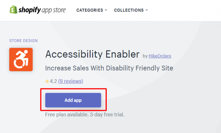 Shopify Accessibility Enabler Installation Guide