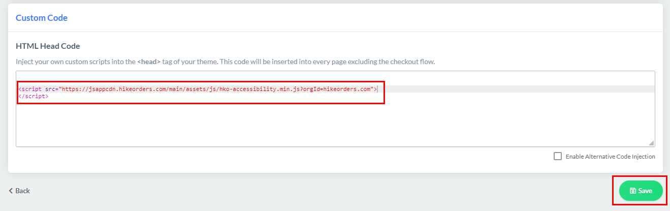 EKM Accessibility Enabler Installation Guide