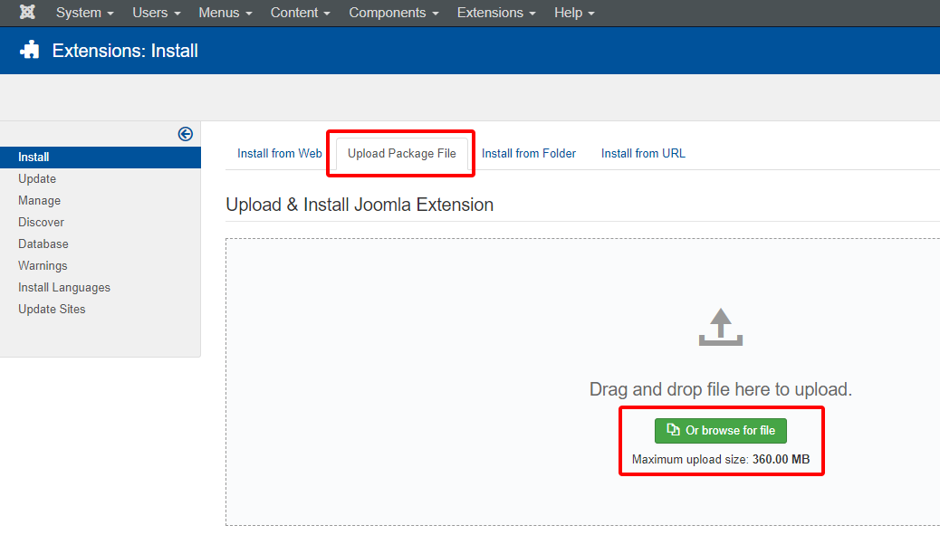 Joomla! Accessibility Enabler Installation Guide
